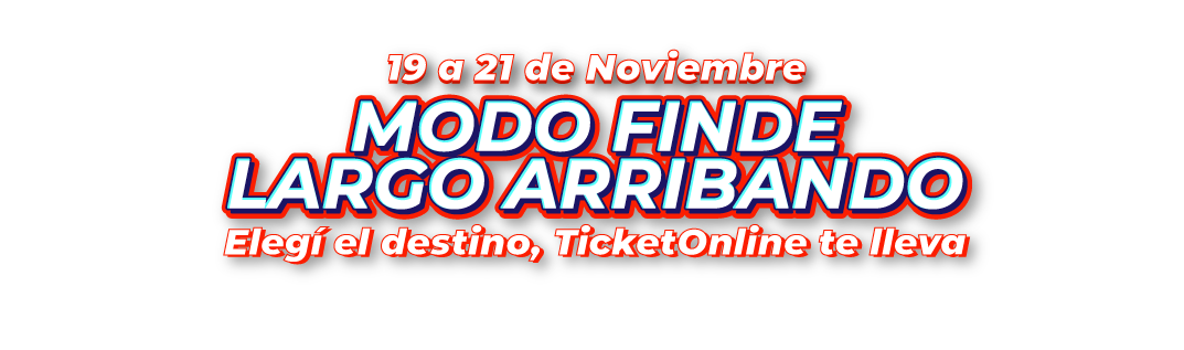 Pasajes de Micro baratos en Ticket Online